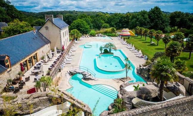 Camping De L'orangerie De Lanniron - Brittany