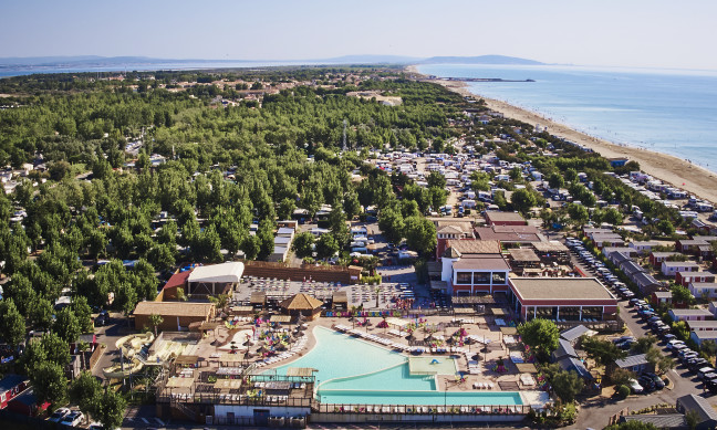 Camping Les Méditerranées Beach Garden - Hérault